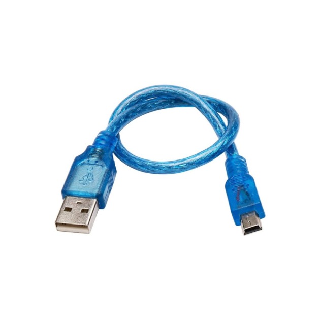 USB to Mini USB Cable 30cm For Arduino NANO – Compact Power & Data ...