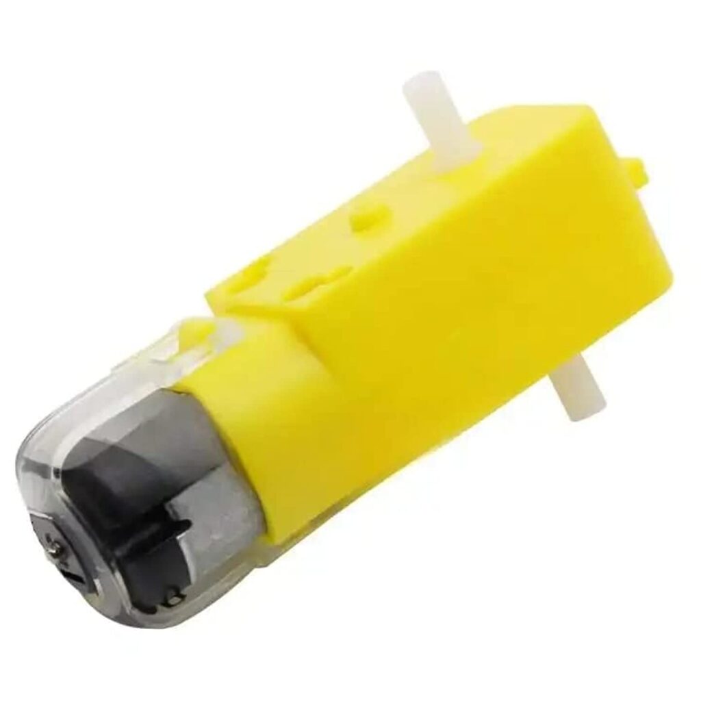 DC Geared Motor Dual Shaft 3:12VDC 450RPM - Electra Store