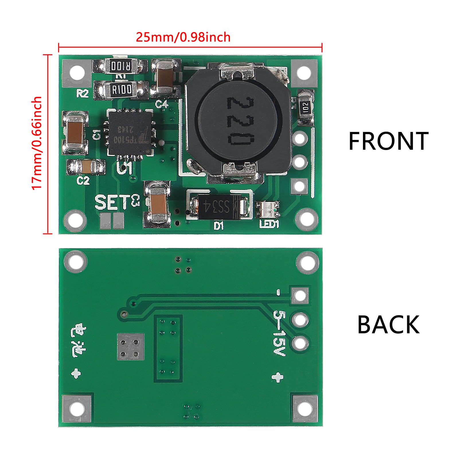 Single/Double Lithium Battery Charger Module TP5100 2A - Electra Store