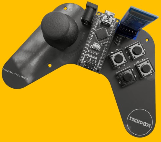 DomStick: Bluetooth Game Controller PCB Based on Arduino Nano - Electra Store