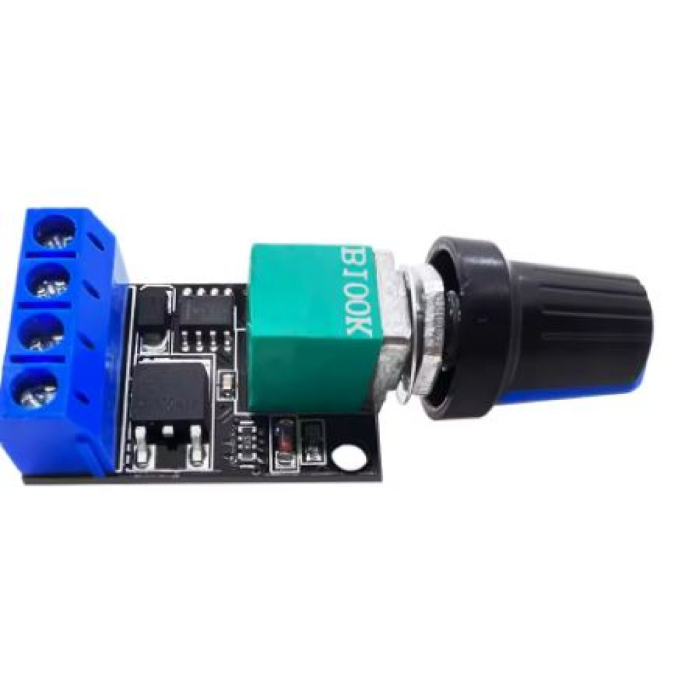 DC 10A Mini PWM DC Motor Speed Controller / Led Dimmer - Electra Store