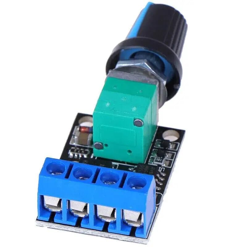 DC 10A Mini PWM DC Motor Speed Controller / Led Dimmer - Electra Store