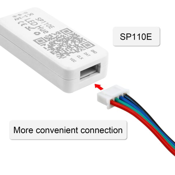 SP110E Bluetooth Smart Led Mini Controller For LED Strip - Electra Store